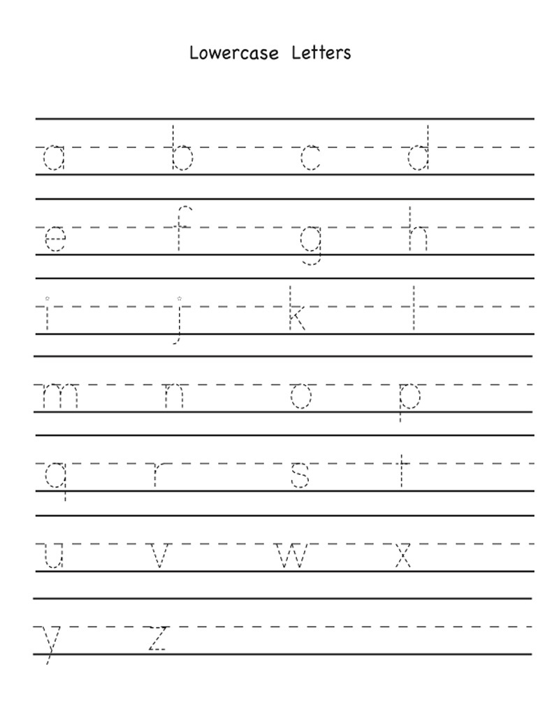 ABC Tracing Activity Sheets | Learning Printable