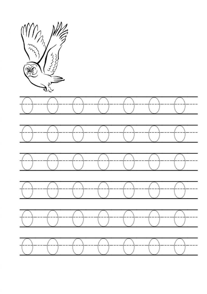 Letter O Tracing Worksheets | Learning Printable