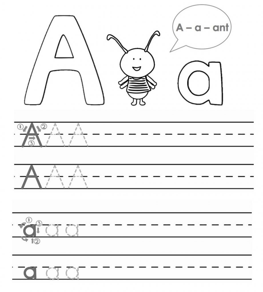 A B C Tracing Worksheets | Learning Printable