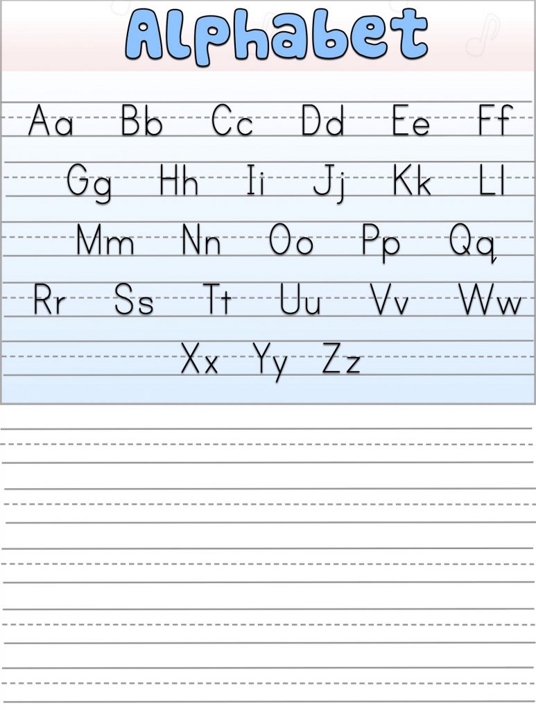 ABC Writing Worksheets To Print Learning Printable ABC Writing Worksheets To Print Learning Printable