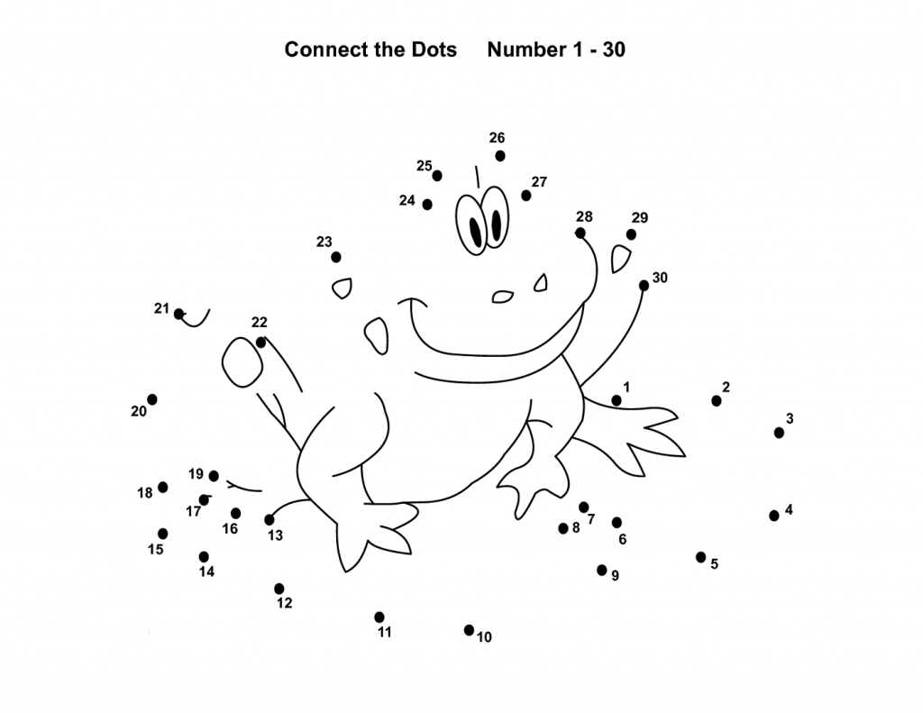 Join the Dots Pictures | Learning Printable