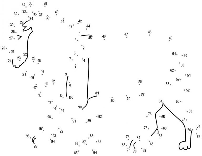 Join the Dots Pictures | Learning Printable