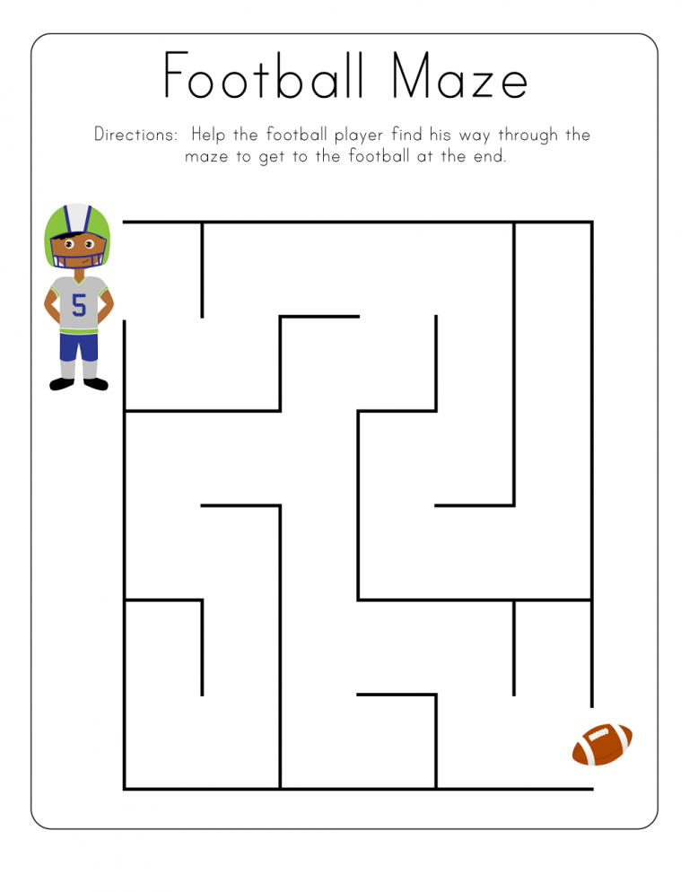 Kid Maze Worksheets to Print | Learning Printable