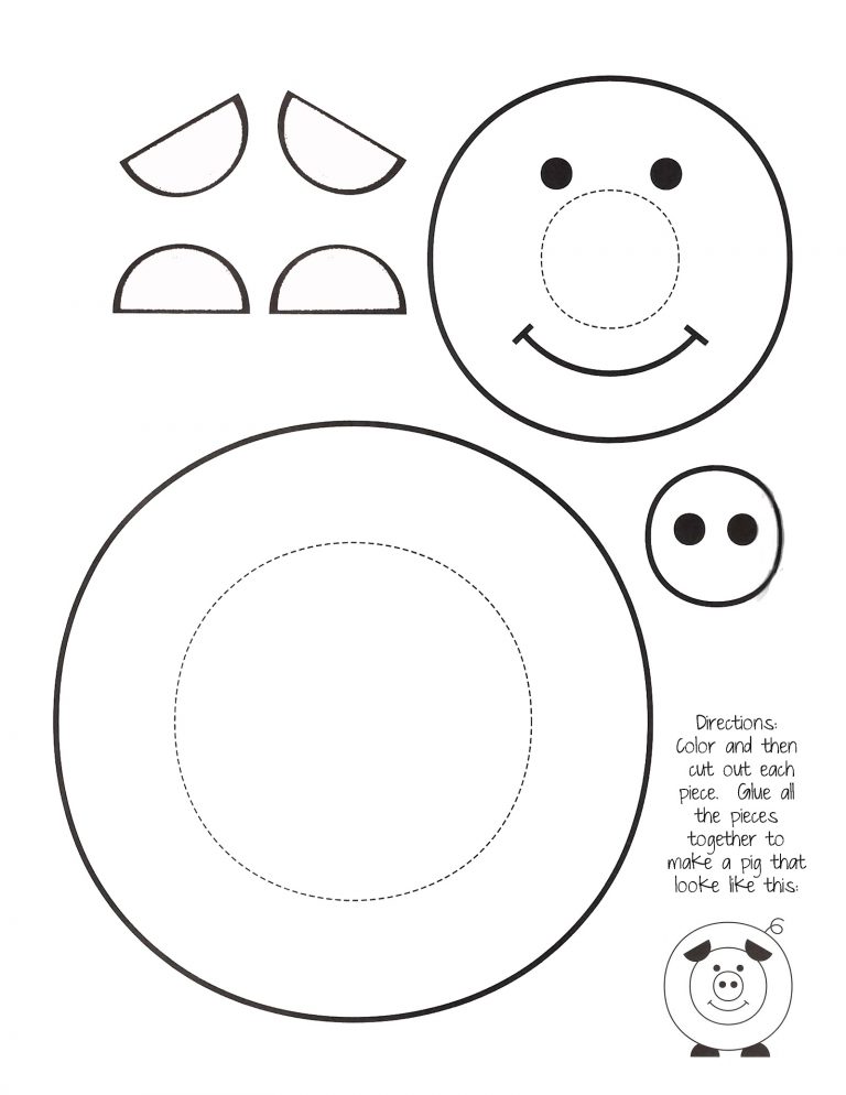 Pig Worksheets First Grade | Learning Printable