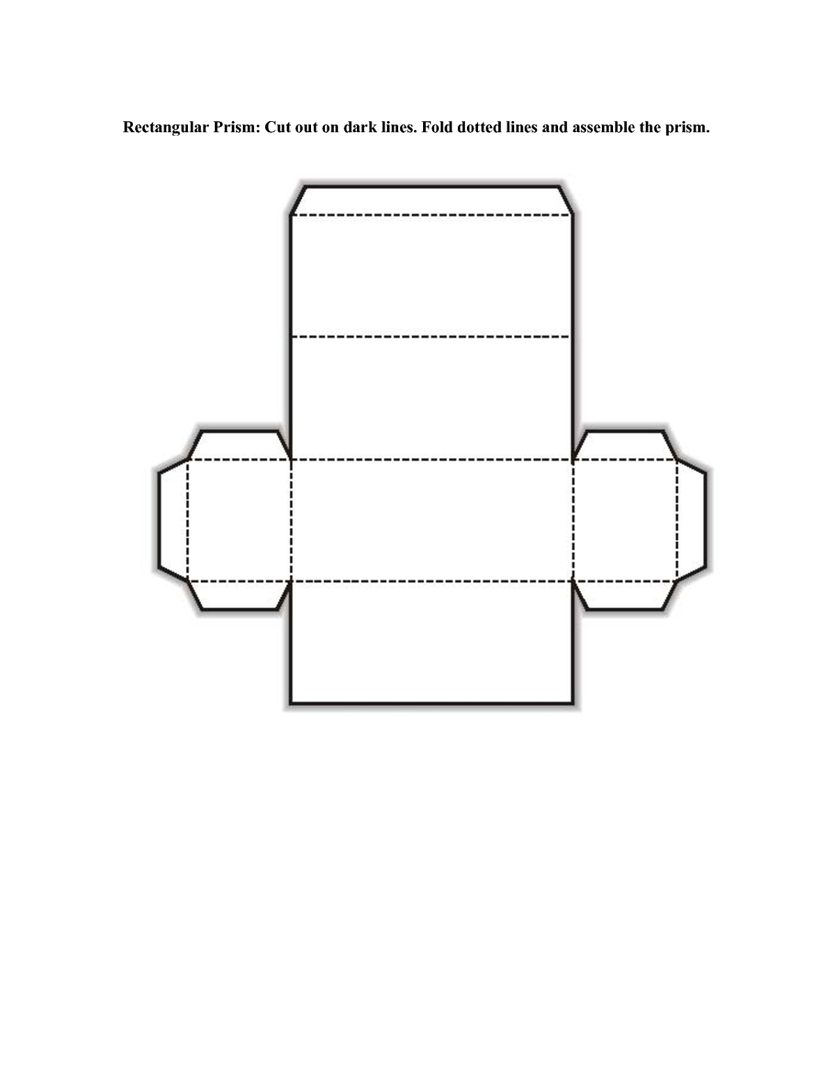 Rectangular Prism Net Printable Printable Word Searches