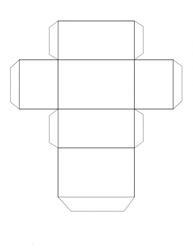 Rectangular Prism Net Printable Learning Printable