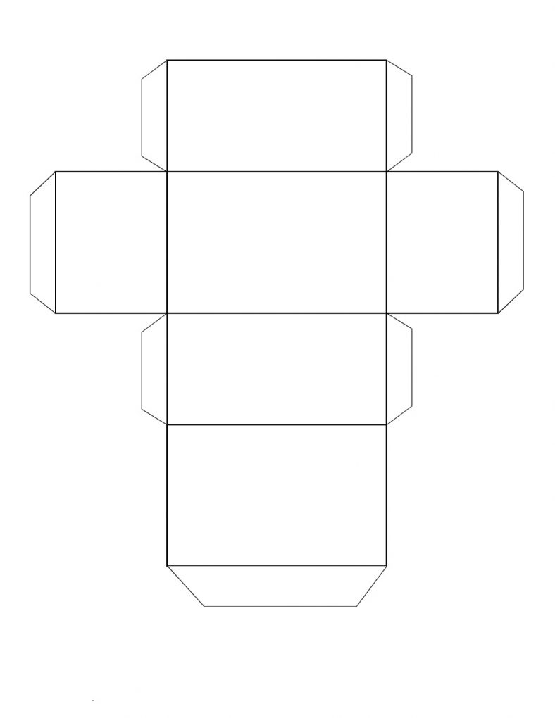 Rectangular Prism Net Printable Learning Printable