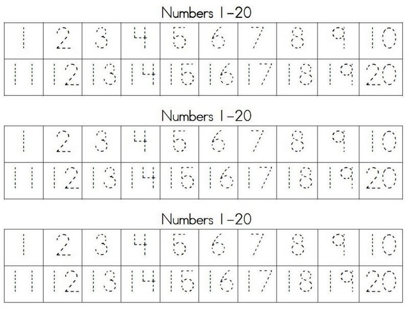 Tracing Numbers for KG | Learning Printable