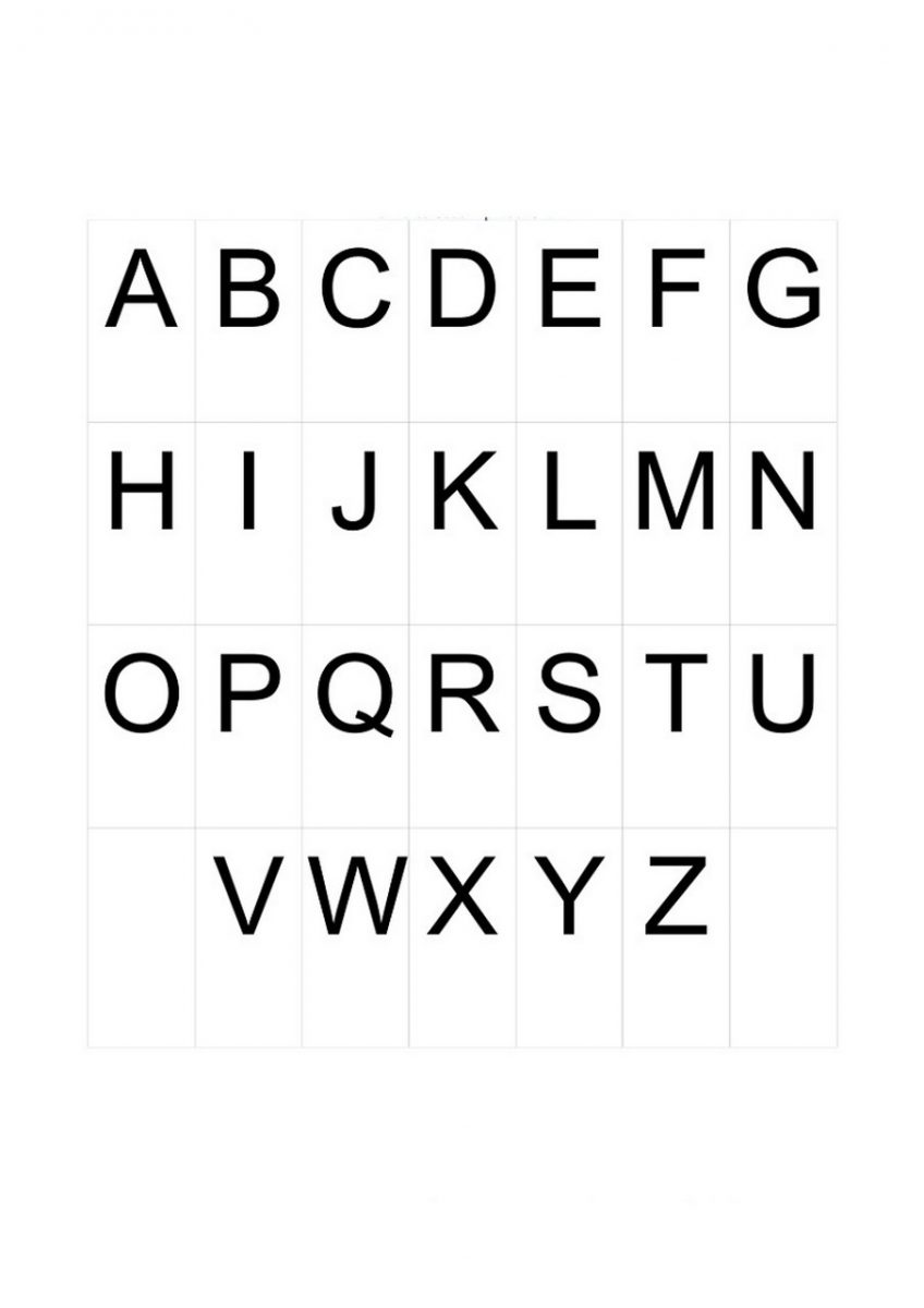 Printables of ABC | Learning Printable