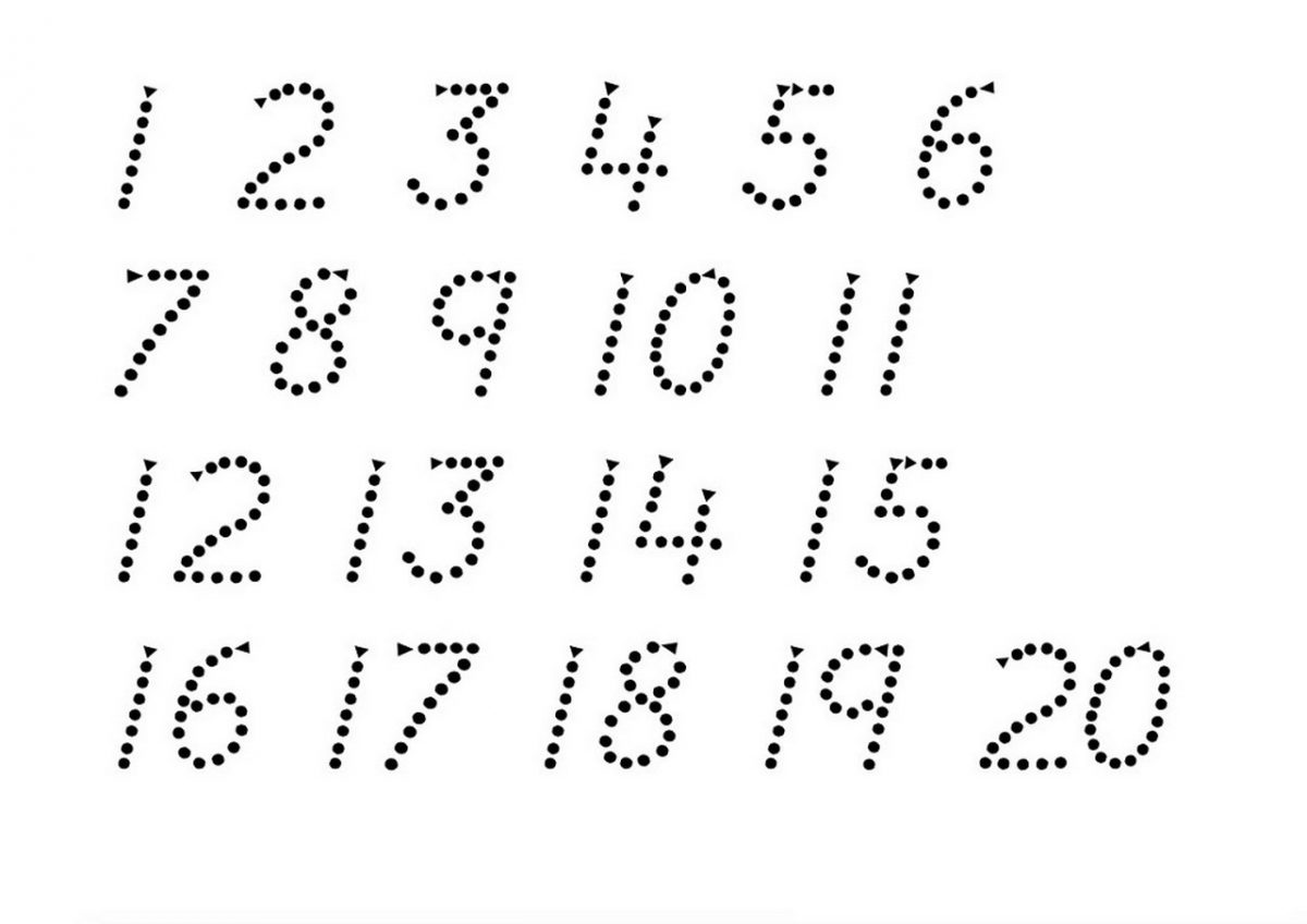 Traceable Number for Kids | Learning Printable