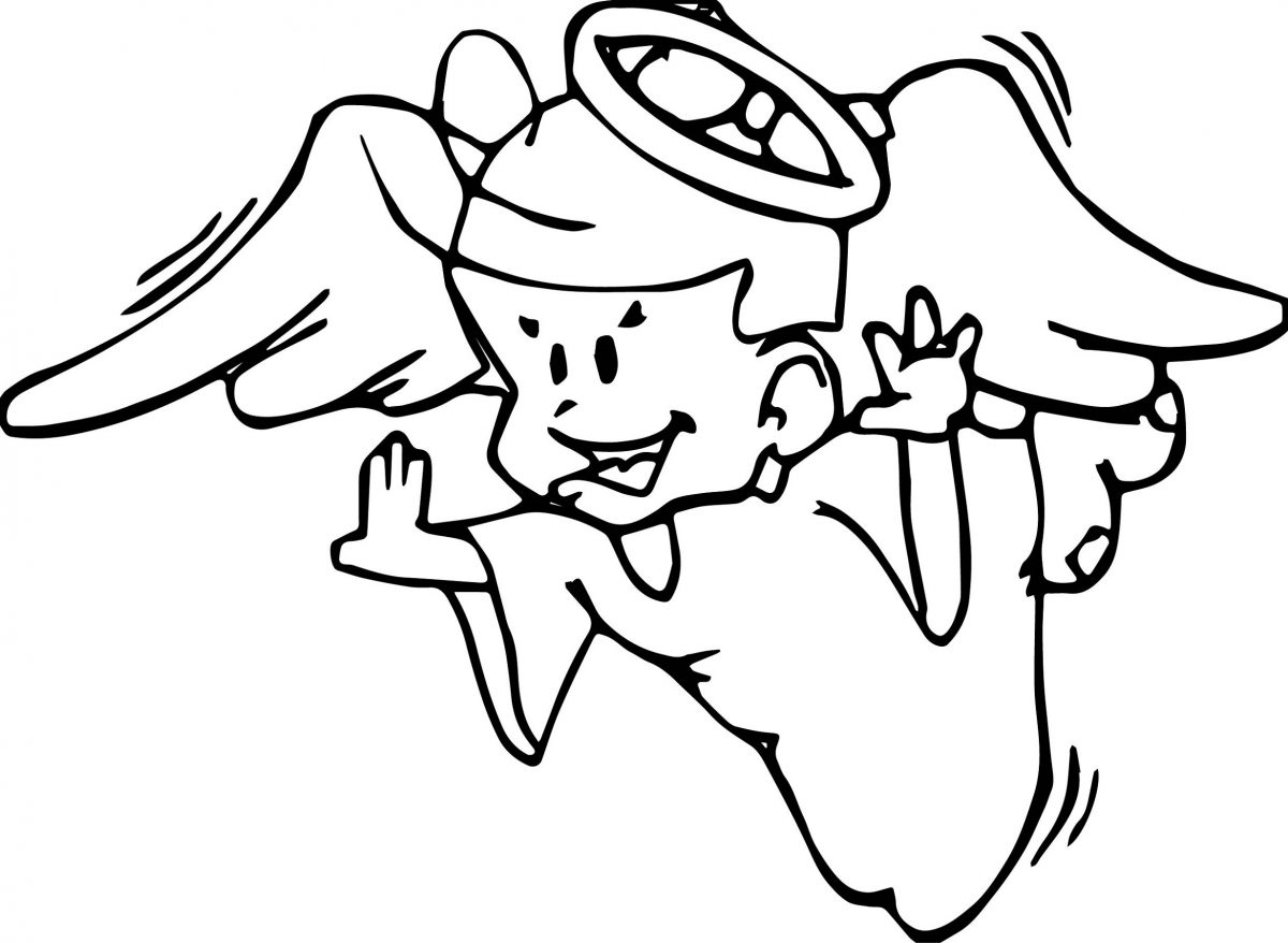 Angel Coloring Pages for Kids' Sunday Lesson | Learning Printable