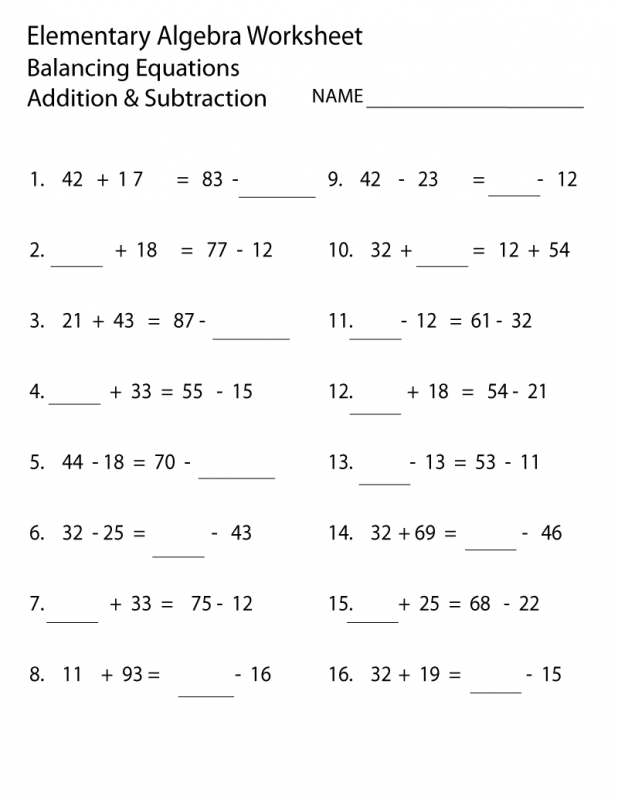 Simple to Complex Elementary Math Worksheets | Learning Printable