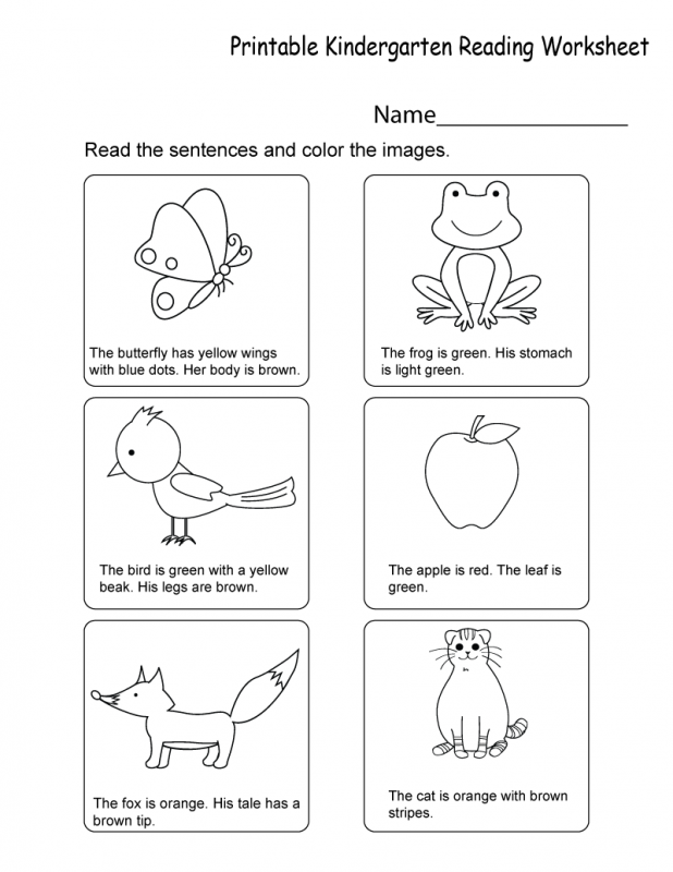 Printable Compilation of Kindergarten Worksheets PDF | Learning Printable