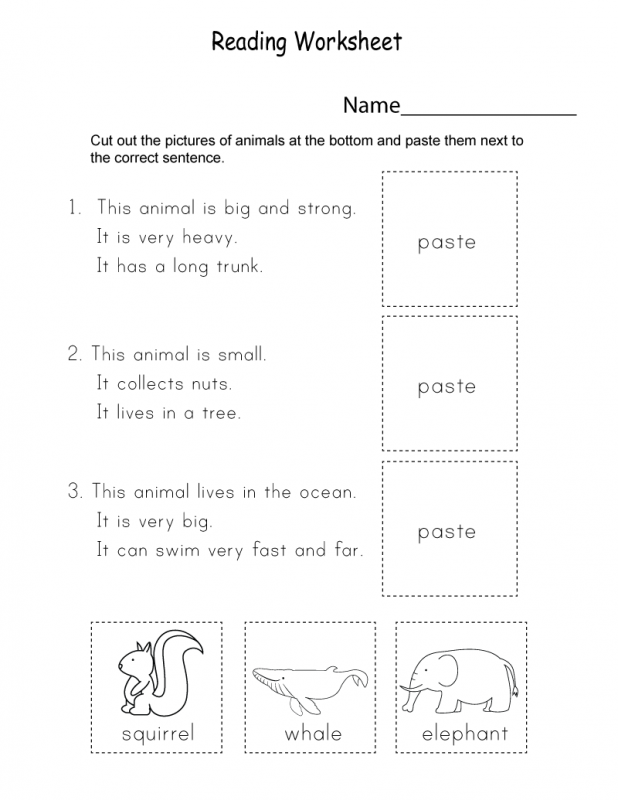 Homework for Kindergarten Worksheets | Learning Printable