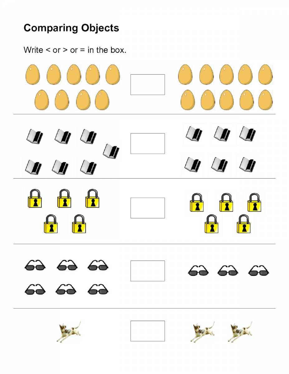 Math Exercises for Kids to Print | Learning Printable