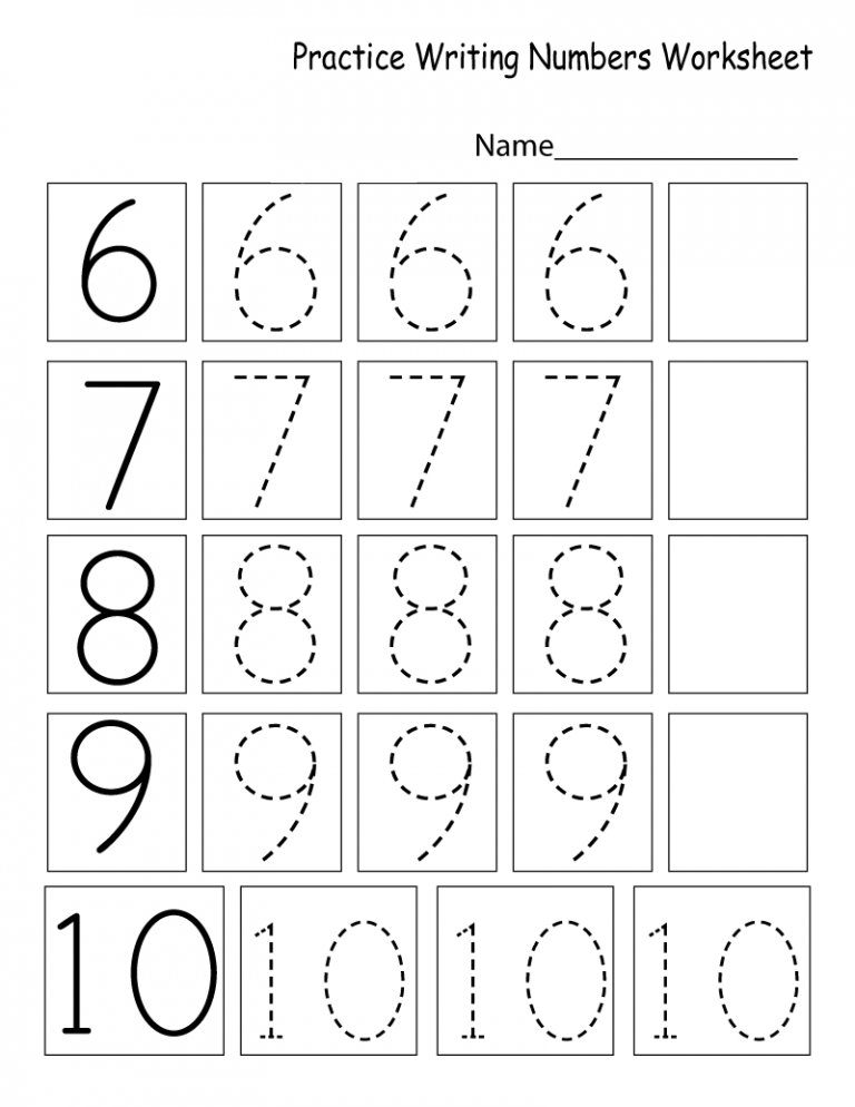 Printable Math Practice Worksheets for Lesson | Learning Printable