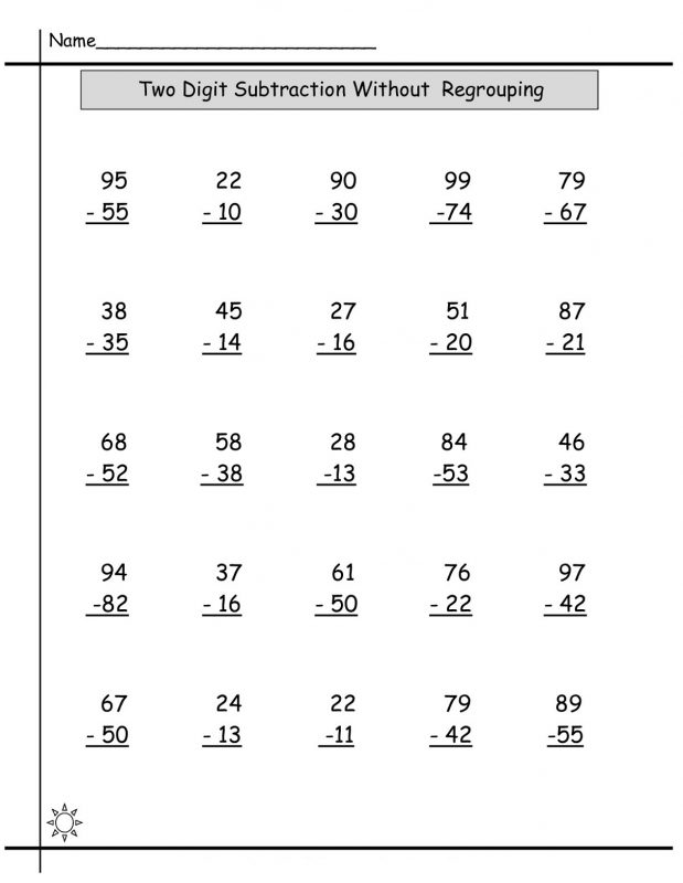 Year 3 Math Worksheets to Print | Learning Printable