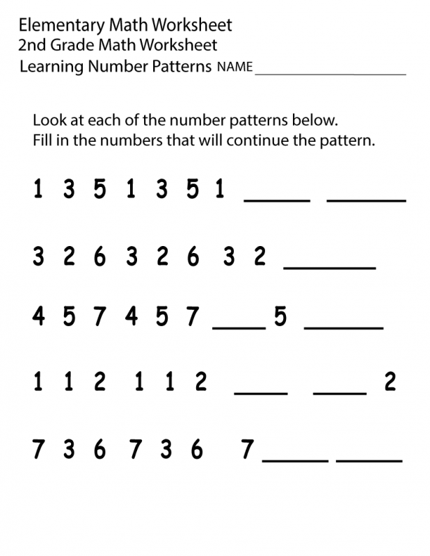 Printable 2nd Grade Math Worksheets Free | Learning Printable