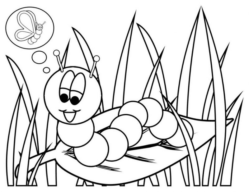 Free Coloring Pages Online for Children | Learning Printable