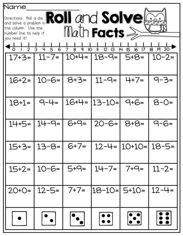 Free Basic Math Worksheets All Skills | Learning Printable Free Basic ...