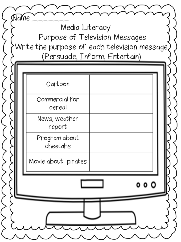 Free and Printable Literacy Worksheets | Learning Printable Free and ...