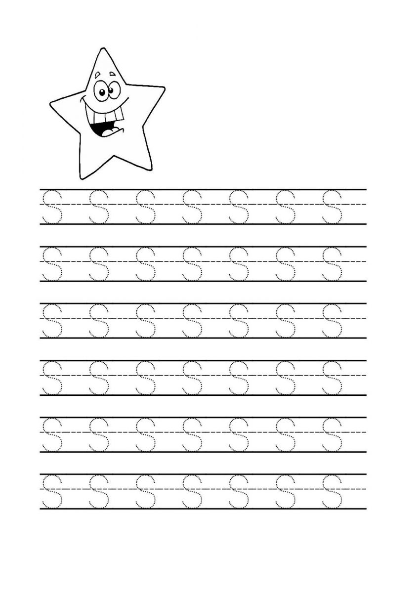 Letter S Worksheet Activity for Kindergarten | Learning Printable ...