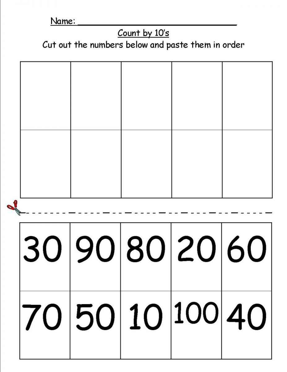 Printable Skip Count by 10 Worksheets | Learning Printable Printable ...