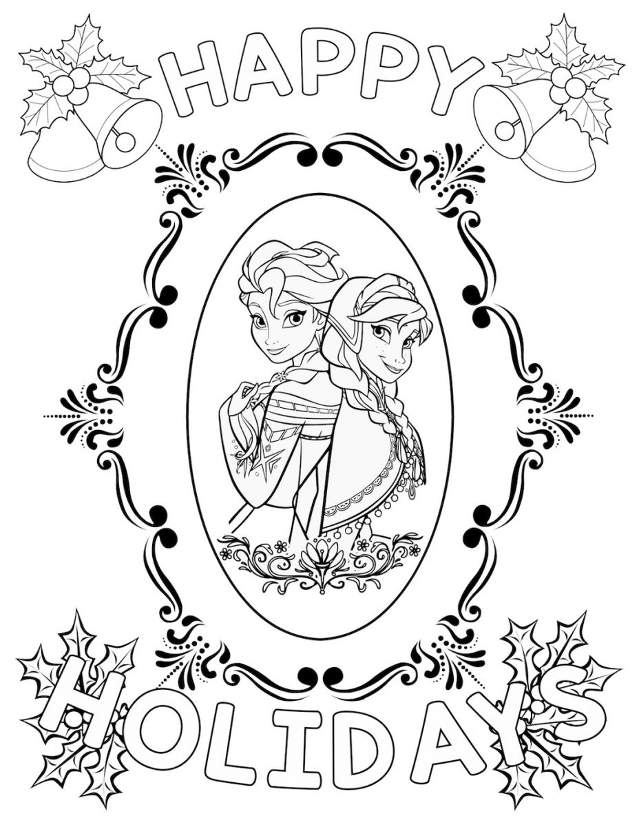 Free Festive Holiday Coloring Pages to Print for Kids | Learning ...