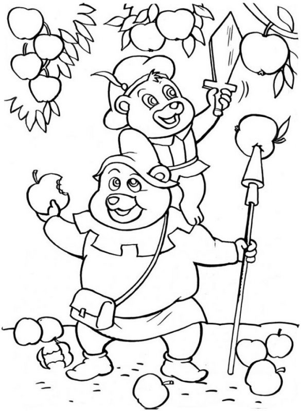 Printable Gummy Bear Coloring Pages | Learning Printable Printable ...