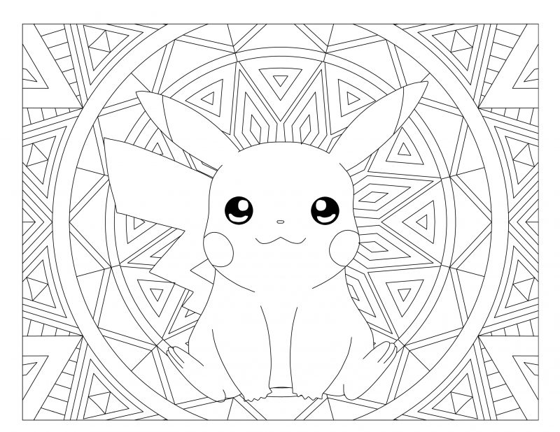 Pokemon Pikachu Coloring Sheets | Learning Printable Pokemon Pikachu ...