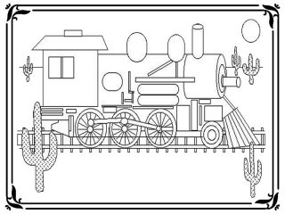 Train Coloring Sheet for Preschool to Print | Learning Printable Train ...