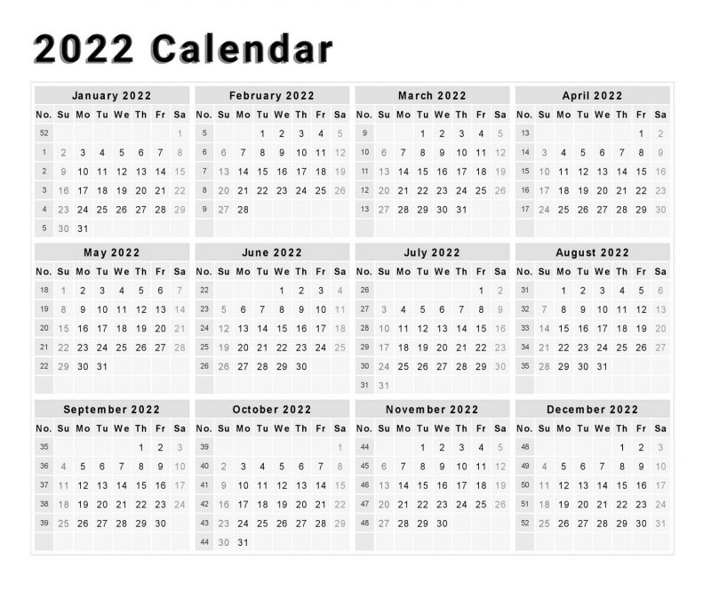 Free Blank Calendar Pages 2022 | Learning Printable Free Blank Calendar ...
