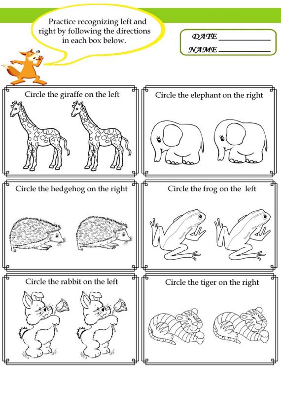 Preschool Work Pages to Print | Learning Printable